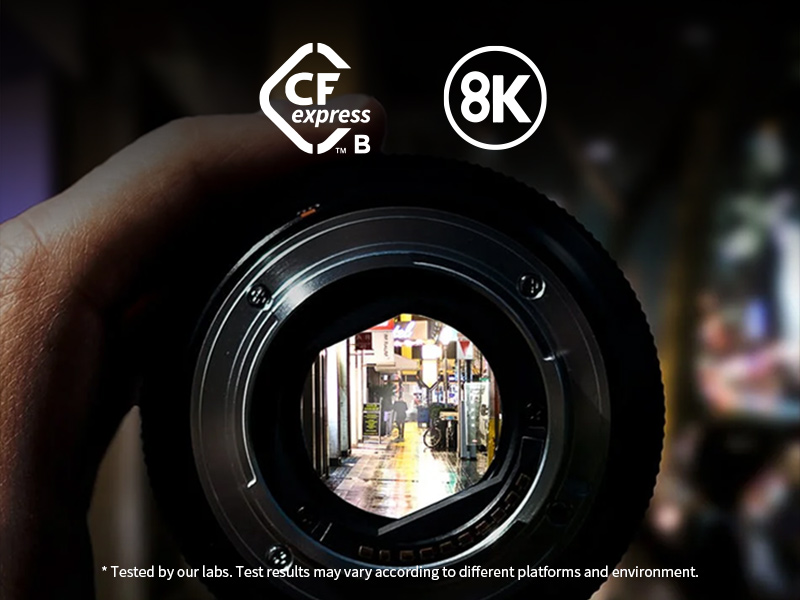 Velociraptor Series Professional CFexpress Type B Card - VIGORBIRD